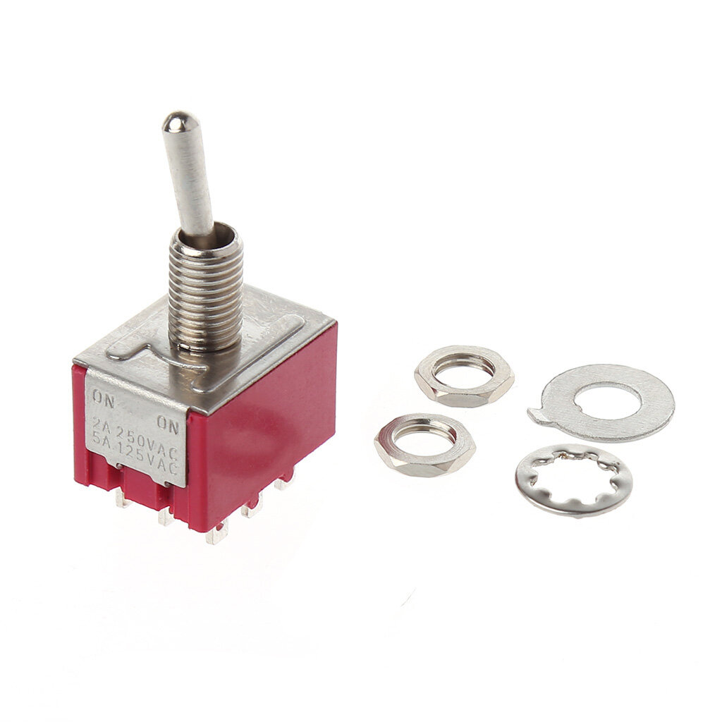 1 9-контактный 3-ступенчатый микро-тумблер MTS-302