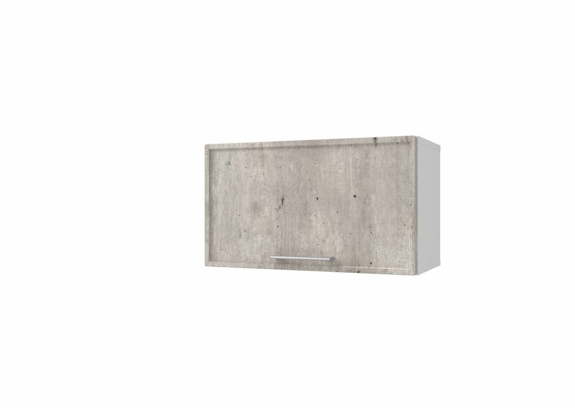Кухонный модуль Элит Газовка 80, цвет Бетон лайт