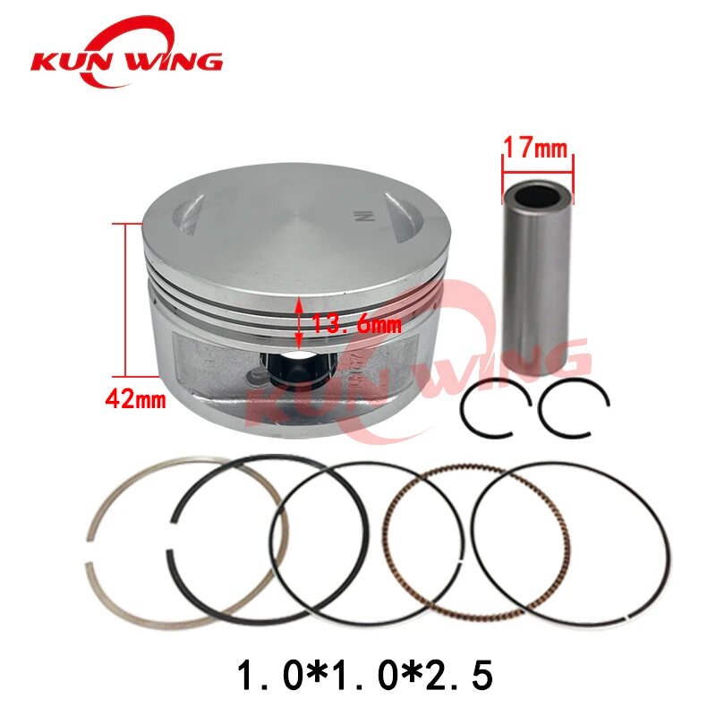 Комплект поршней диаметром 72,7 мм для Kymco Xciting 250 People S 250cc Maxxer MXU 300cc 13101-LDB2-E00 13011-KHE7-900, детали мотоцикла