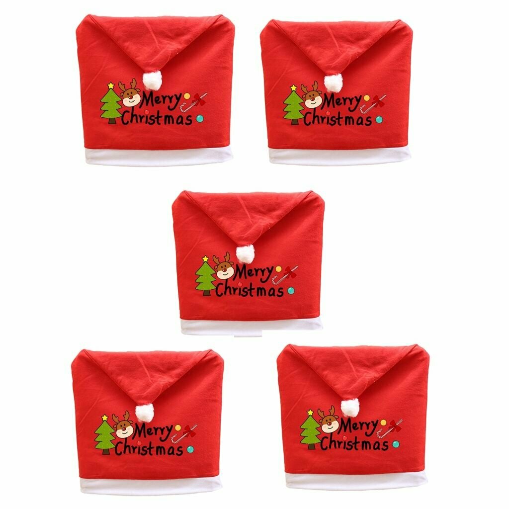 Чехлы для стульев для праздничного декора, 5