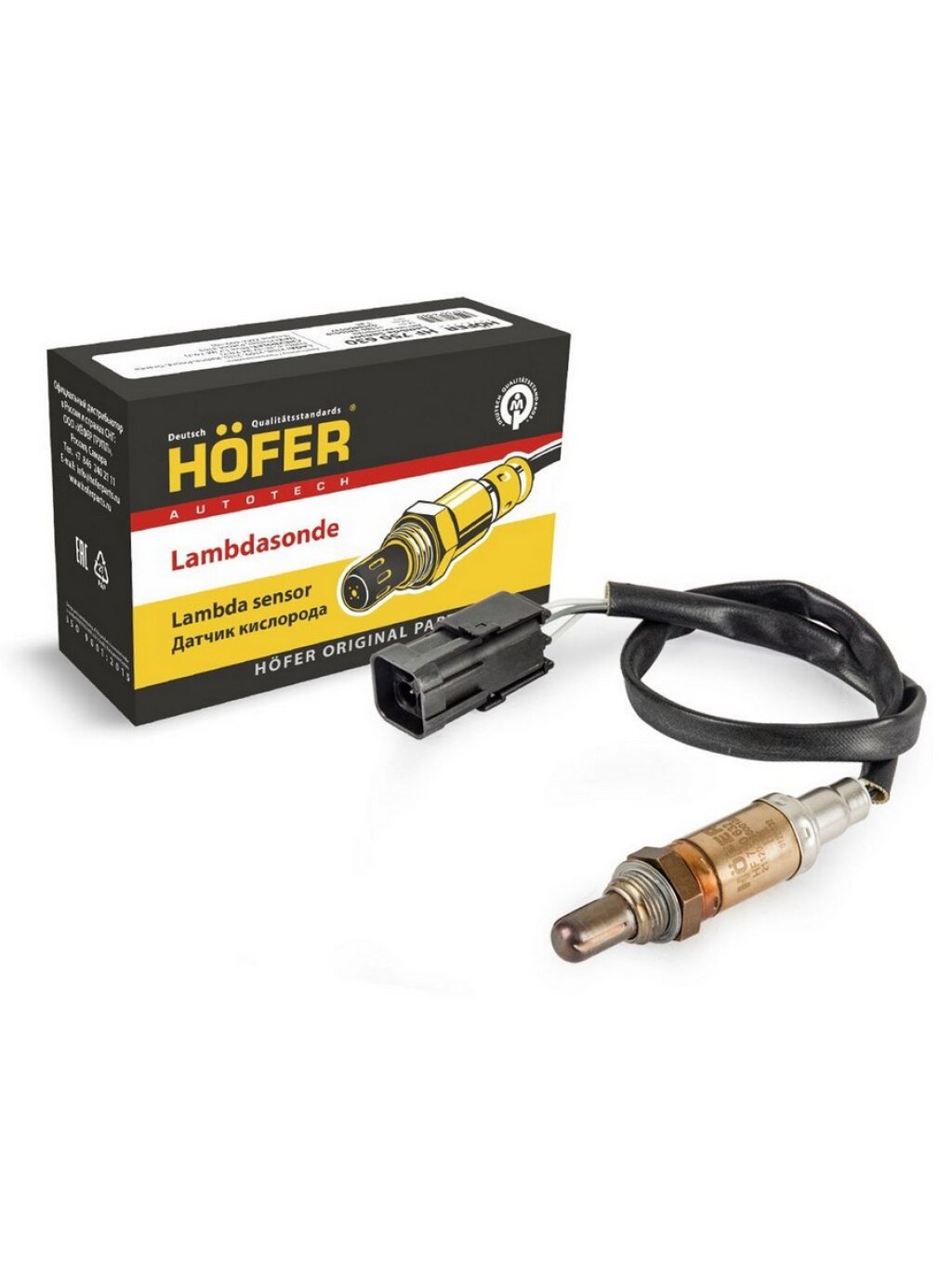 Датчик кислорода для а/м ВАЗ 2110 (Евро 2) "HOFER"