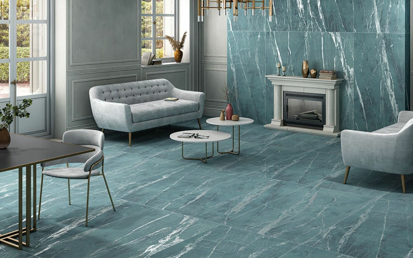 Керамогранит Gravita GLIZZ AQUA FUSION 80*160 (4 вида рисунка) глянцевая универсальный(цена за 1 плит.-это 1,28 м2)