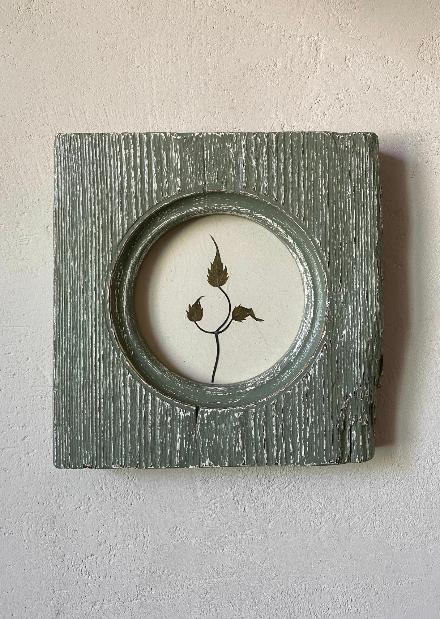 Фоторамка из натурального дерева. Ручная работа.19,5х19,5х4 см. andCactus.