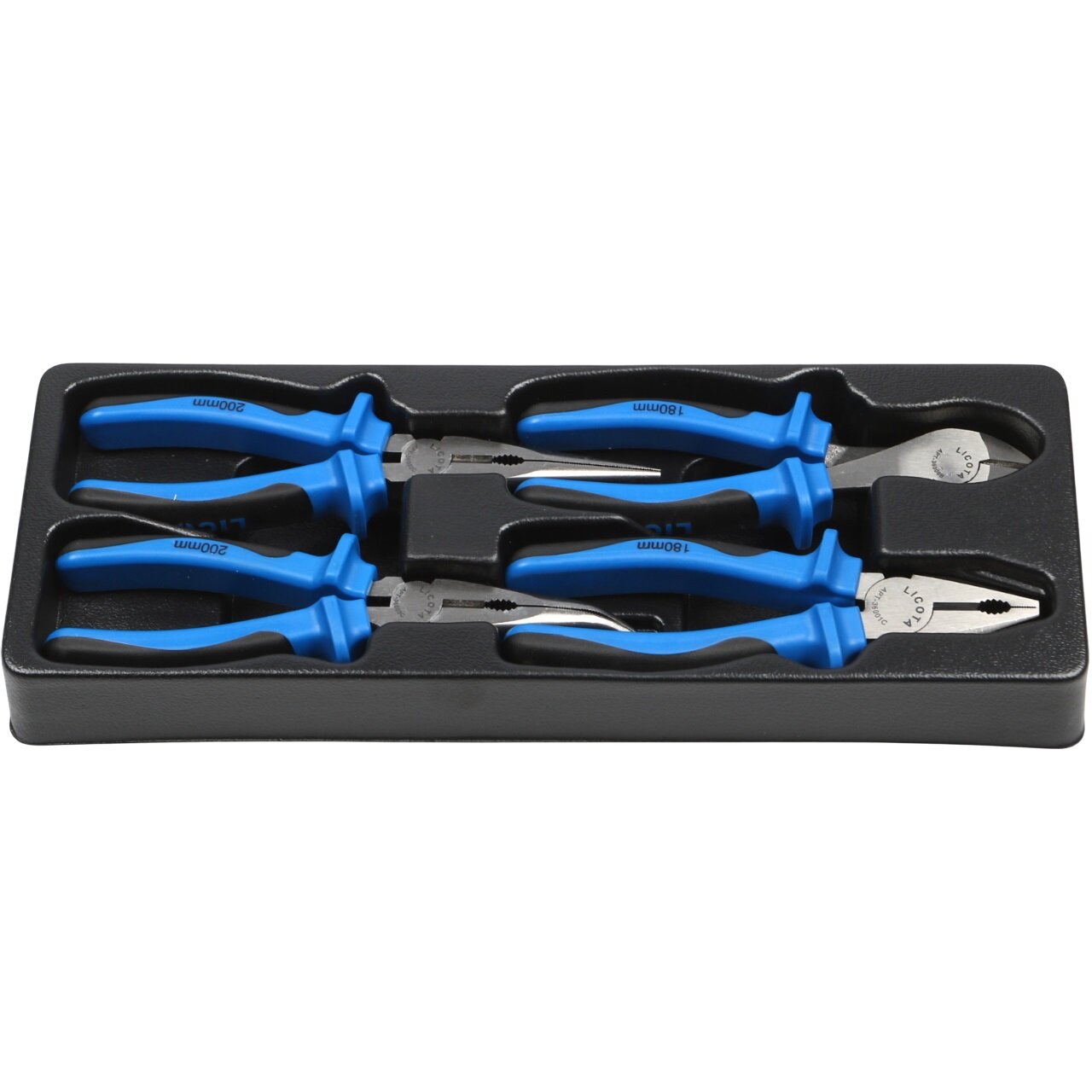 Licota ACK-384009 Набор шарнирно-губцевого инструмента 4 пр в ложементе