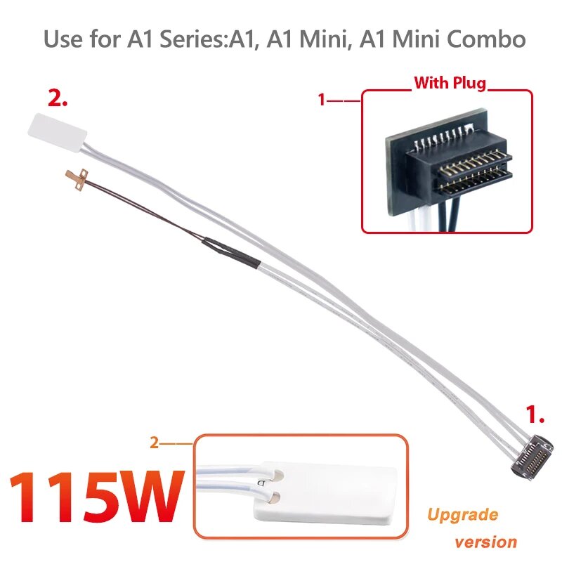 Нагревательный элемент 115W для Bambu Lab A1 Mini