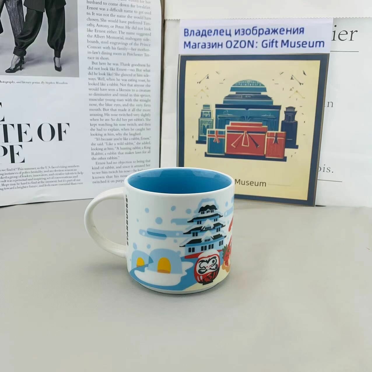 Керамическая кружка City Coffee Cup Городская классическая чашка — фото 1