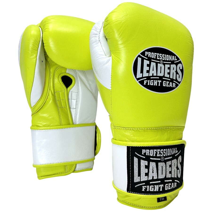 Перчатки боксерские Leaders LS Fancy Soft GN/WH, 14 унций