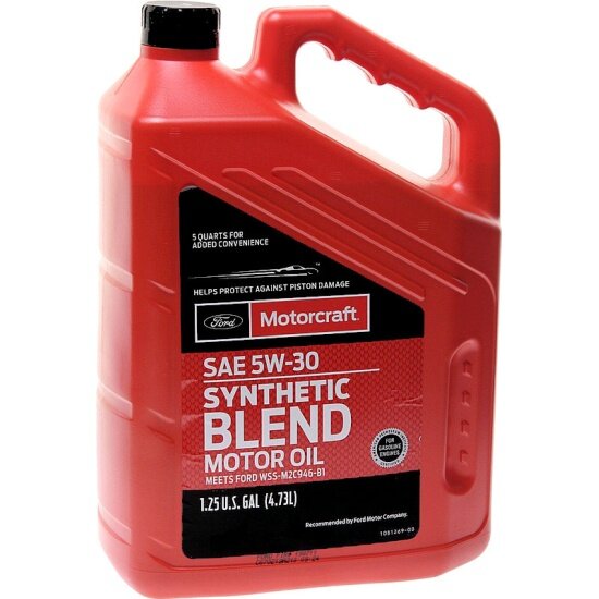 Моторное масло Ford MOTORCRAFT 5W-30 синтетическое 4.73 л (США)