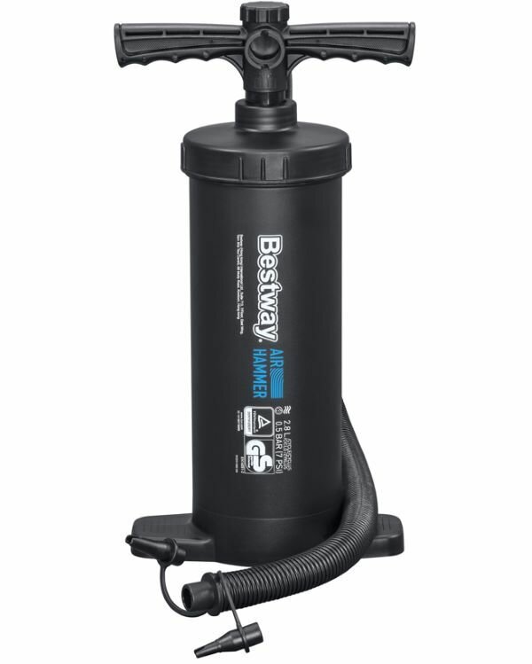 Ручной насос Air Hammer для велосипедов и мячей, матрасов 37 см