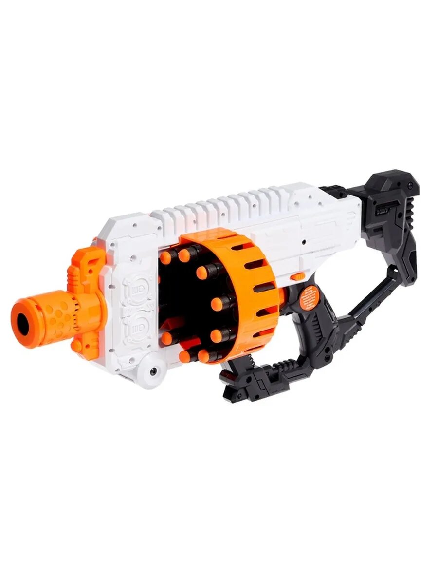 Игровой бластер для детей с мягкими пулями