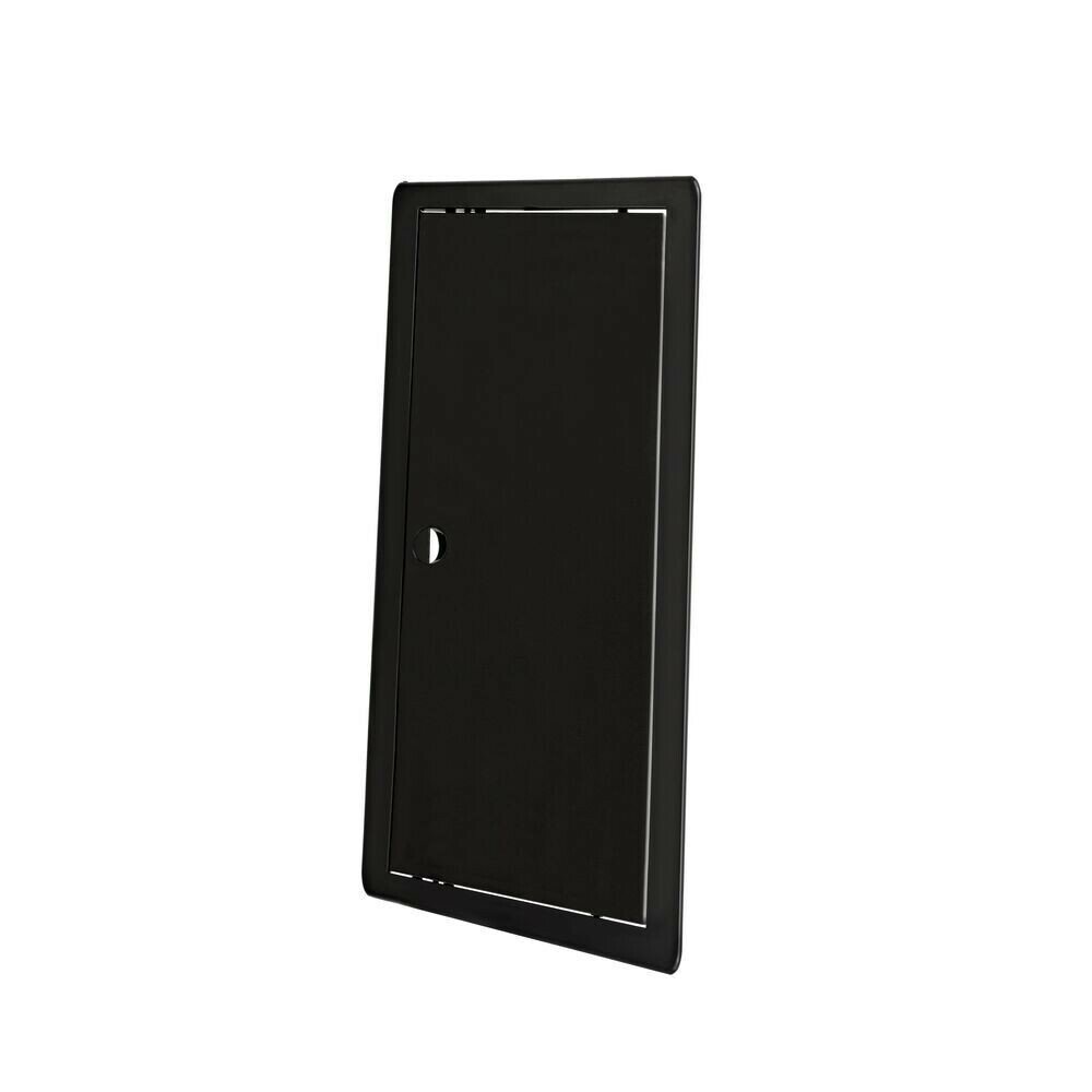 Люк ревизионный Центр Тагис ЛР пластиковый 150х200 мм врезной черный