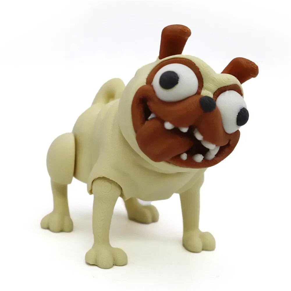 3D Фигурка Мопса Feisifan B