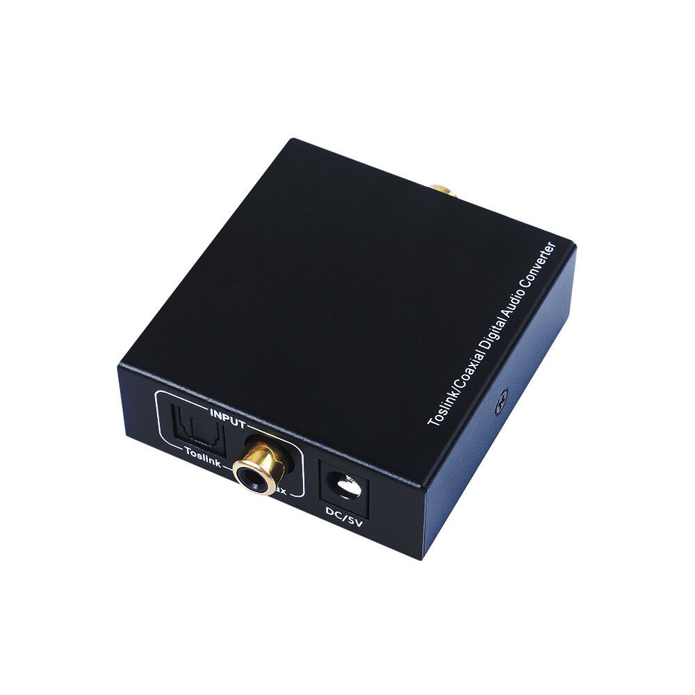 Адаптер AIMOS Optical Toslink-Coaxial BI-directional Конвертер цифрового аудио Модель CT02 Черный Металл DC/5V 25Mbps PCM2.0/DTS/DOLBY-AC3 Размер 6.0*5.5*2cm Вес 78g В комплект 1 Конвертер, 1 Руководство, 1 DC Кабель, 1 Оптический Кабель, 1 Коаксиальный