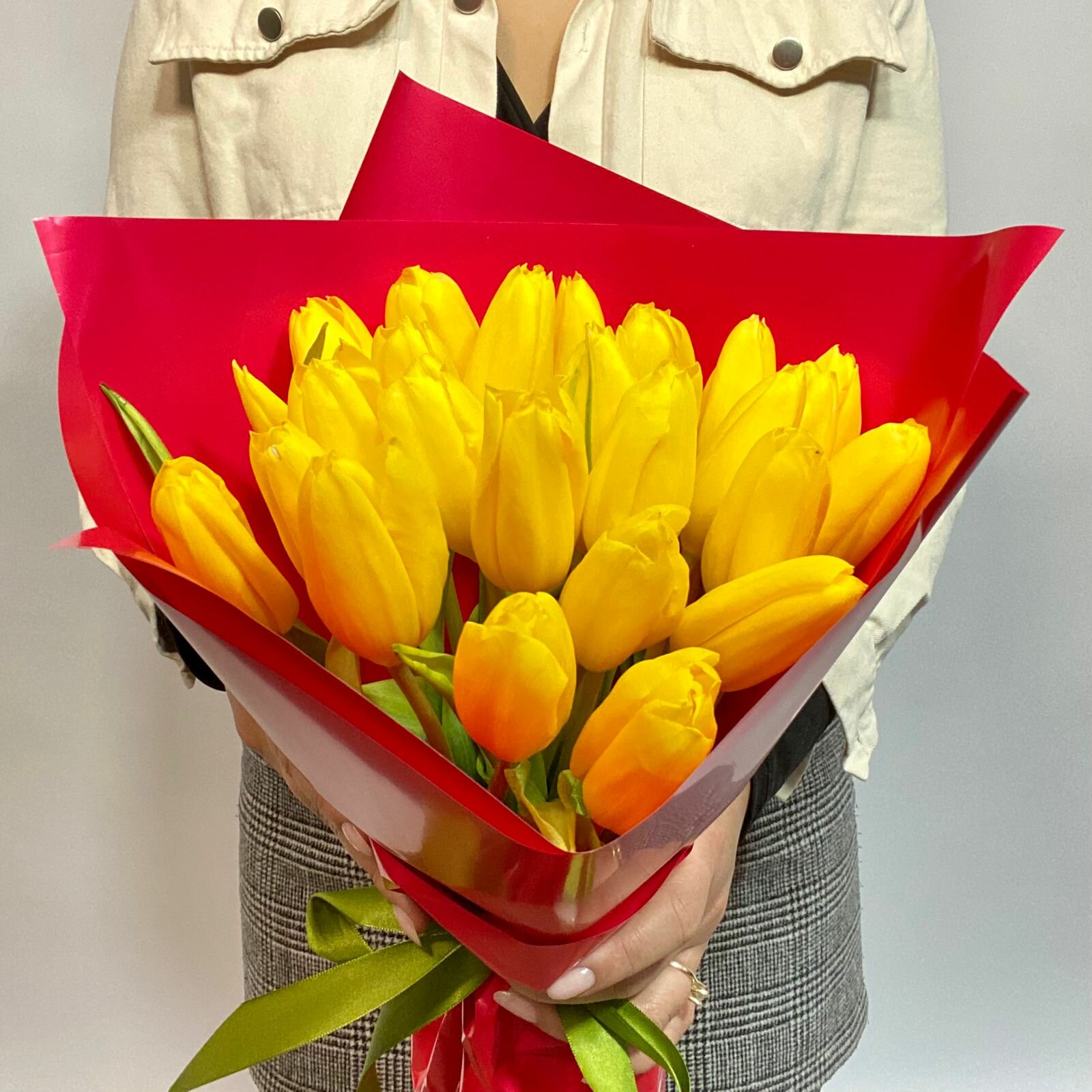 Желтые тюльпаны