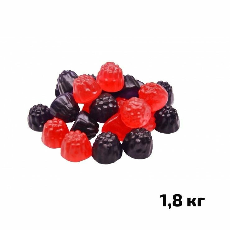 Жевательный мармелад жеваня Ягодка микс, 1,8кг