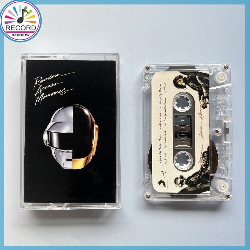 Daft Punk Random Access Memories аудиокассета Лента совершенно новый новая кассета музыкальный альбом