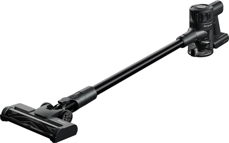 Пылесос Weissgauff "V15 BLDC", вертикальный, беспроводной, чёрный.