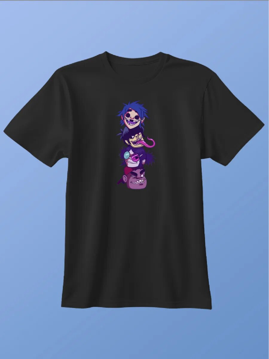 Футболка Gorillaz гориллаз