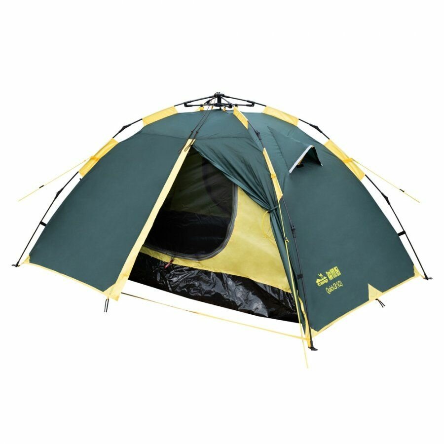 Палатка -автомат Tramp Quick 3 (V2) (Зеленый)