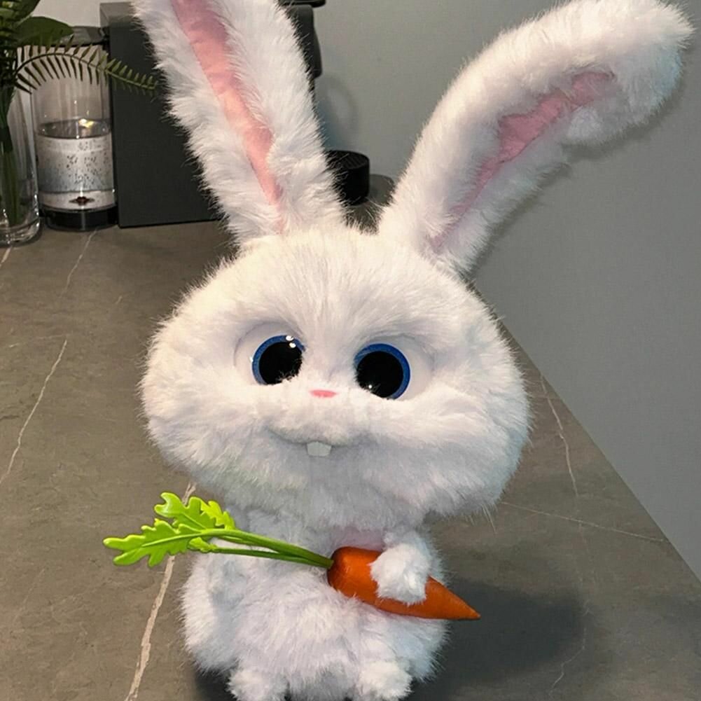 30 см милая плюшевая игрушка кролик-босс