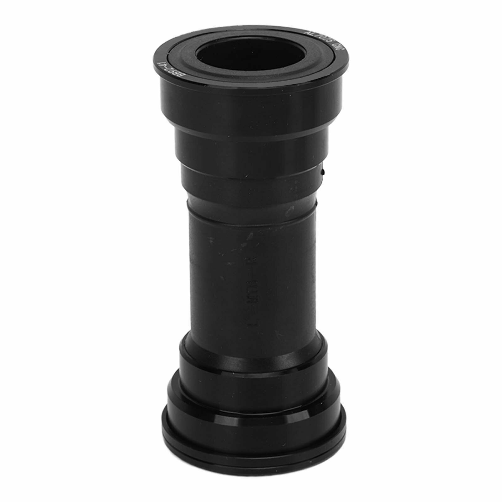 Каретка для горного велосипеда, запрессованная BB92, для шоссейного велосипеда, с двойным подшипником, черная.