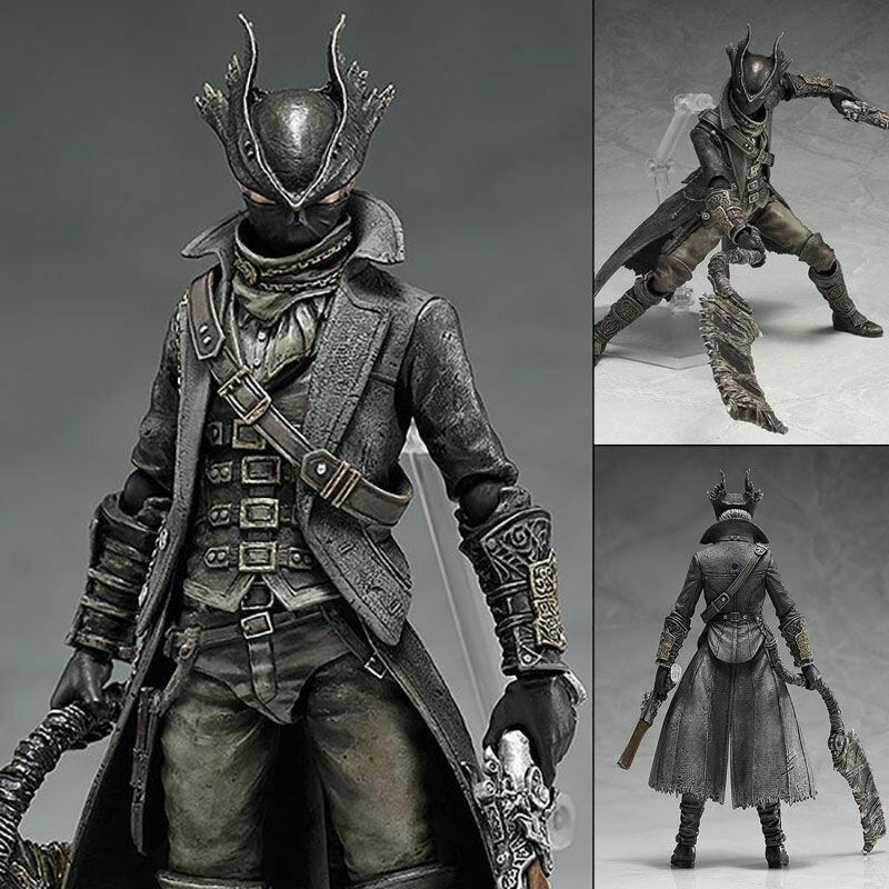 Фигурка Бладборн охотник / Bloodborne Hunter figma 367 (15см)