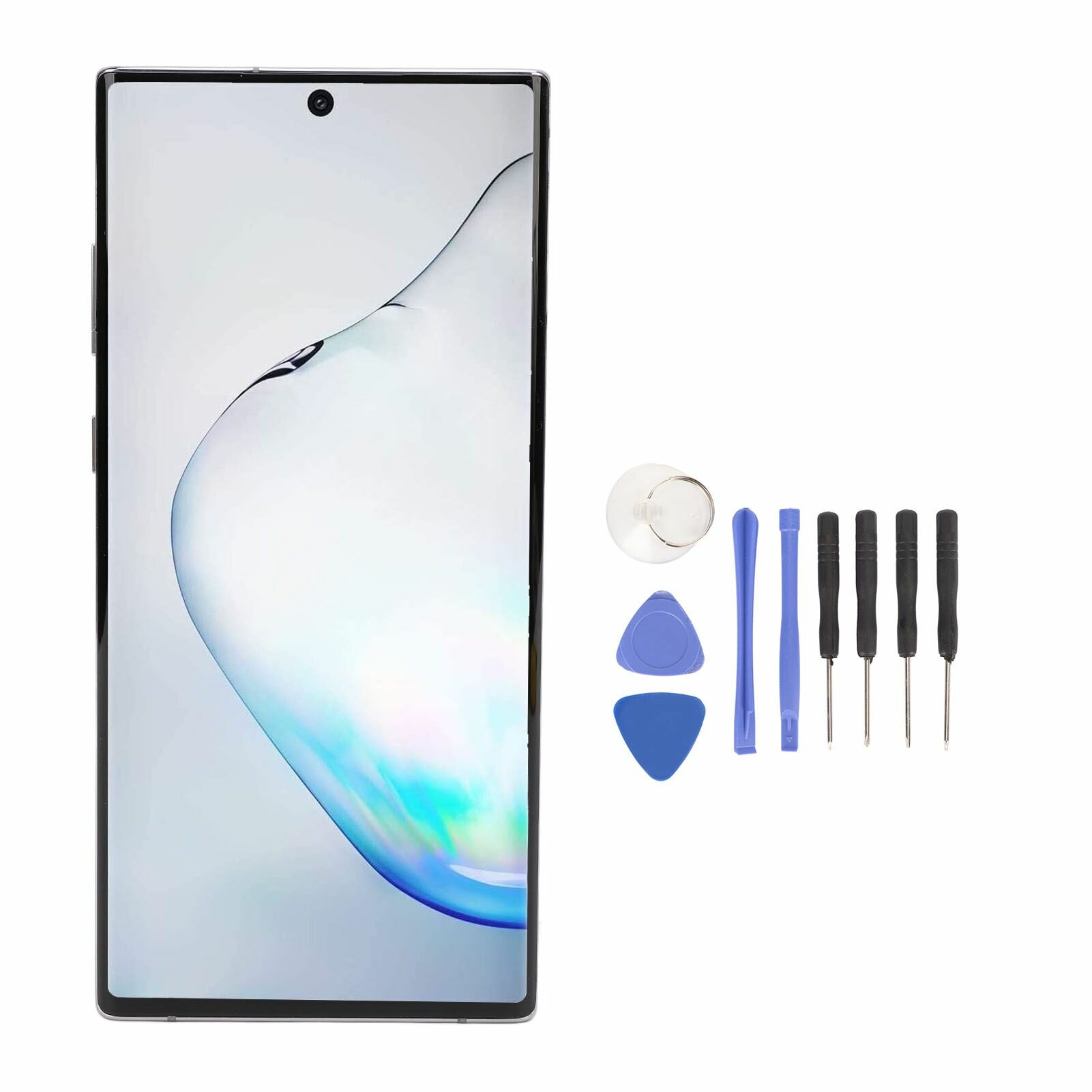 Note 10+ серый дисплей рамка сборка с инструментами