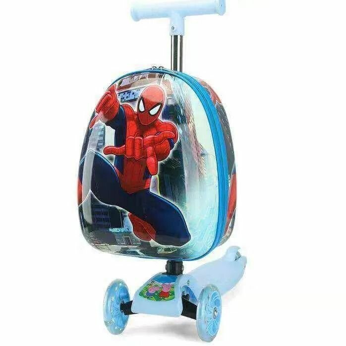 Чемодан-самокат