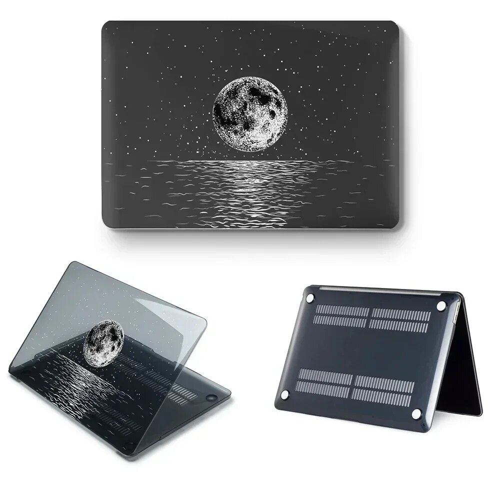 Чехол для Macbook Pro 16" 2019 A2141, черный CY12-sjBlack