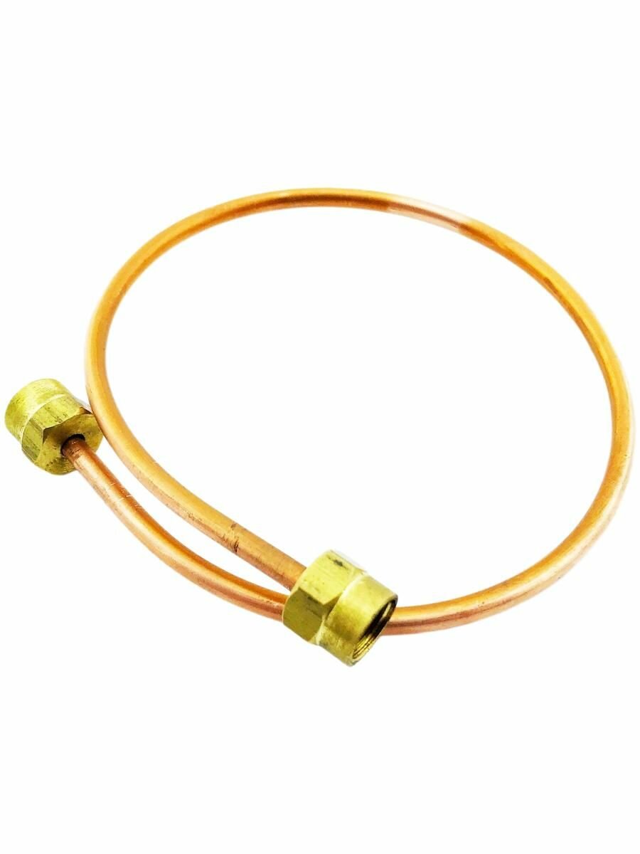 Импульсная трубка: Каре 4 мм, L 350 мм медь 5 шт