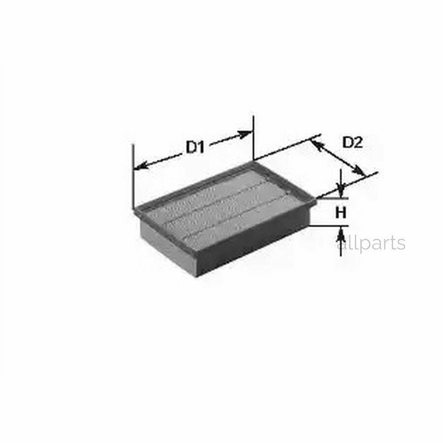 CLEAN FILTERS MA1004 CLEAN фильтр воздушный MA 1004 (=C 2562)