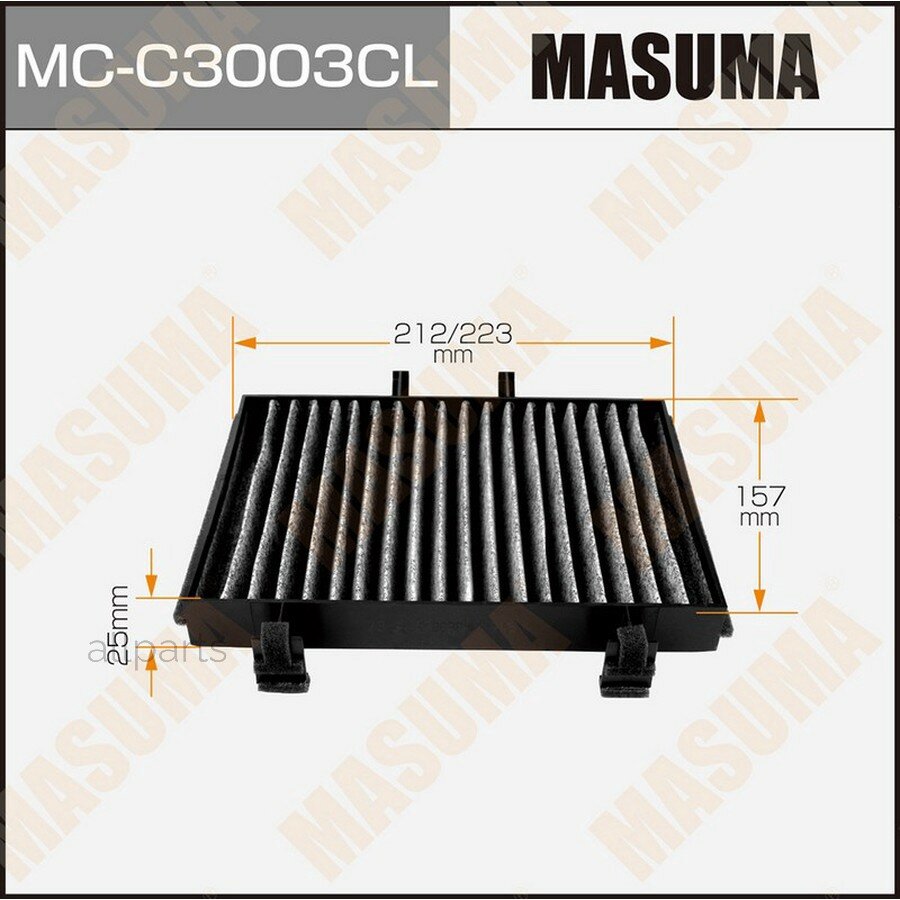 MASUMA MC-C3003CL фильтр салона!\ Mitsubishi Space Runner/Space Wagon 2.0/2.4GDi 98-04