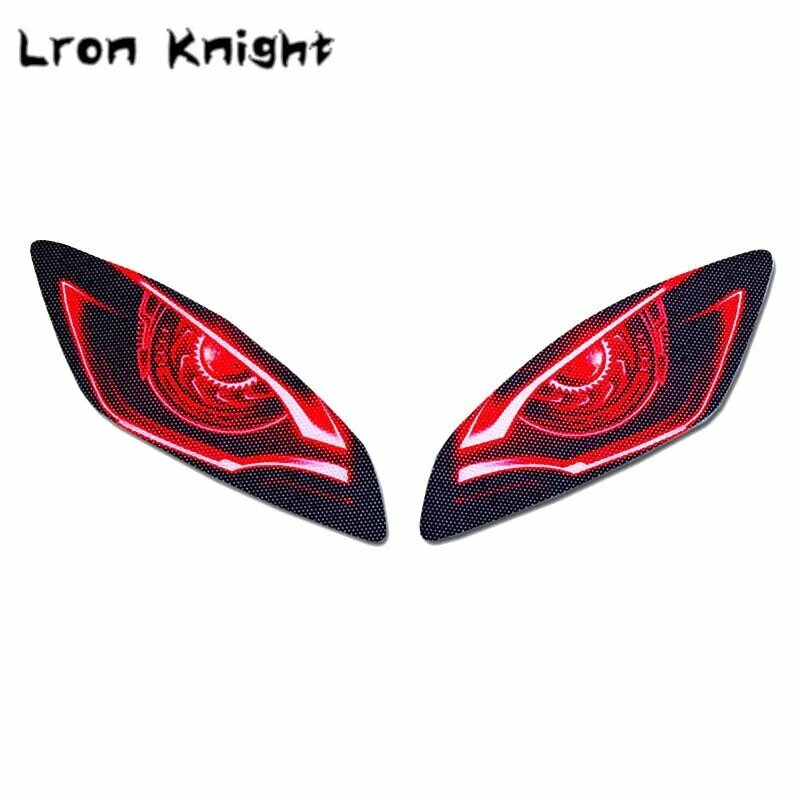 Для YAMAHA YZF-R6 YZFR6 YZF R6 2006-2016 2015 2014 2013 мотоциклетная 3D наклейка на переднюю фару защитные наклейки на переднюю фару