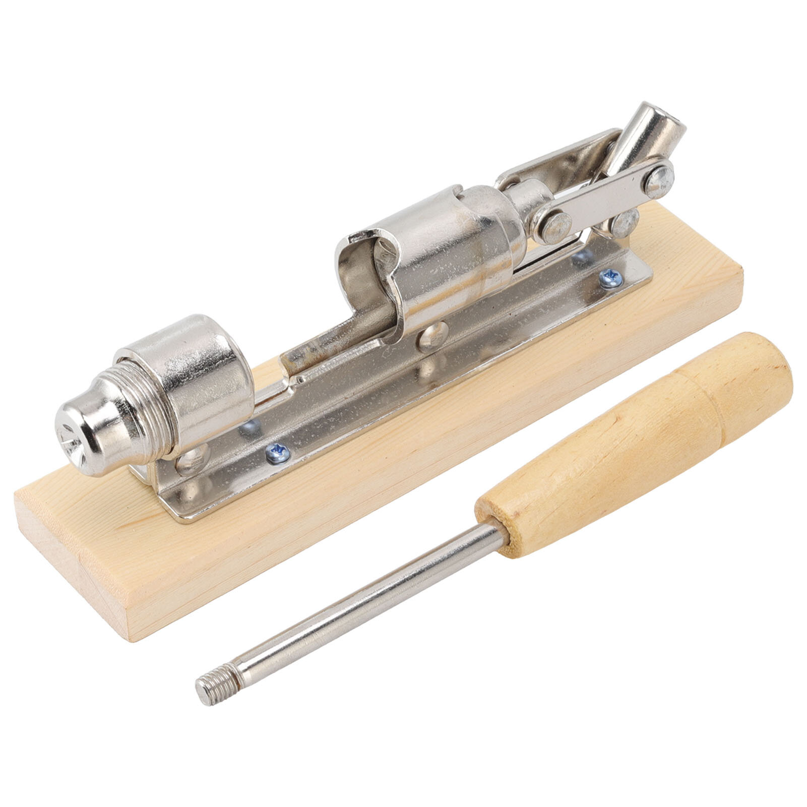 Настольный механический орехокол, металлический зажим для открывания для грецких орехов и пекана с ручкой, тип рычага