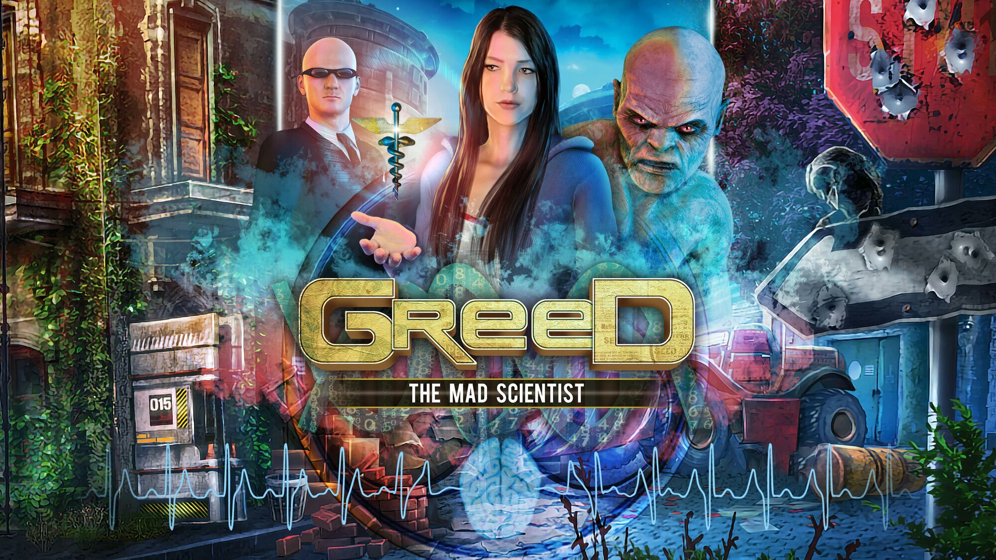 Игра Greed: The Mad Scientist, цифровое издание PlayStation 4, регион Индия / код пополнения баланса