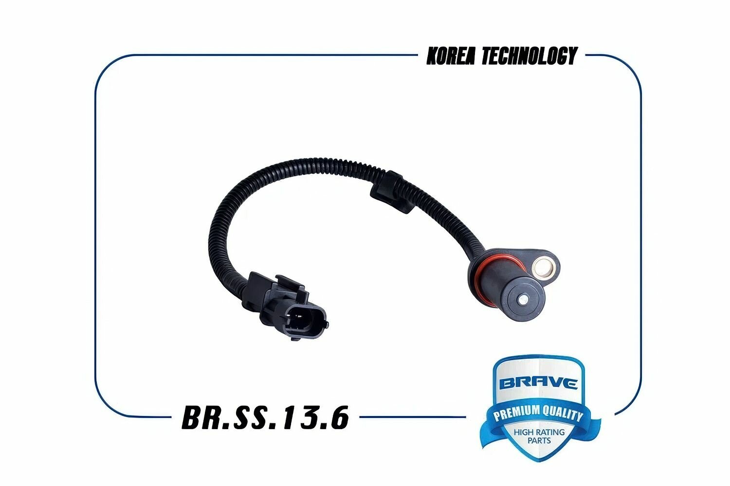 Датчик положения коленвала для Хендай Солярис, КИА Рио, Сид арт BRSS136 Brave