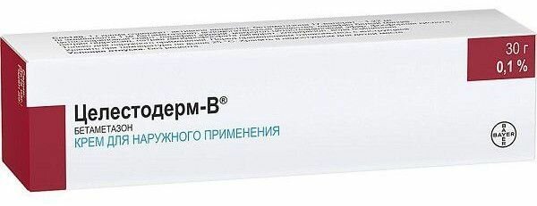 Целестодерм В, крем 0.1%, 30 г
