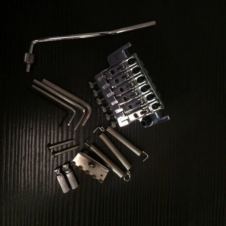 Maxtone TM-2226F/C машинка электрогитары Floyd Rose, хромированная