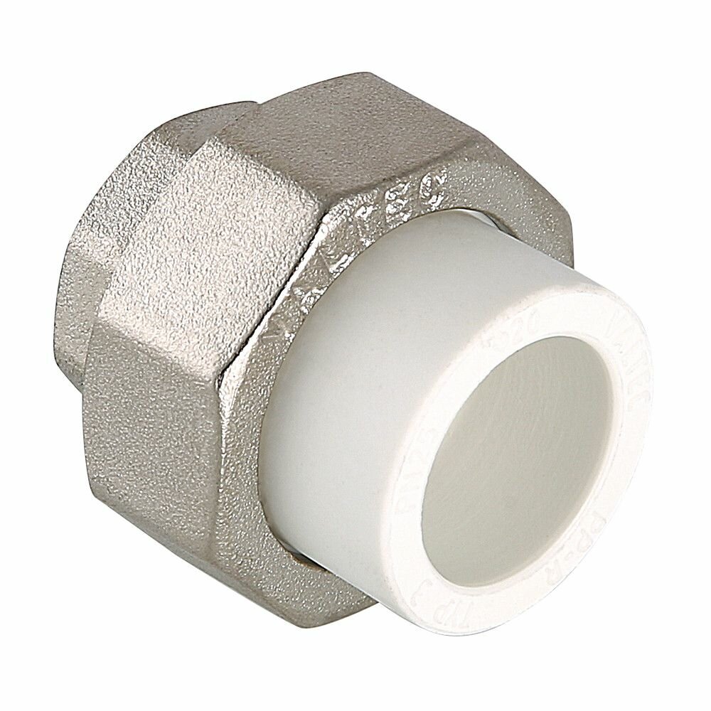 Фитинг разъемный полипропиленовый с переходом на внутреннюю резьбу 20-1" valtec