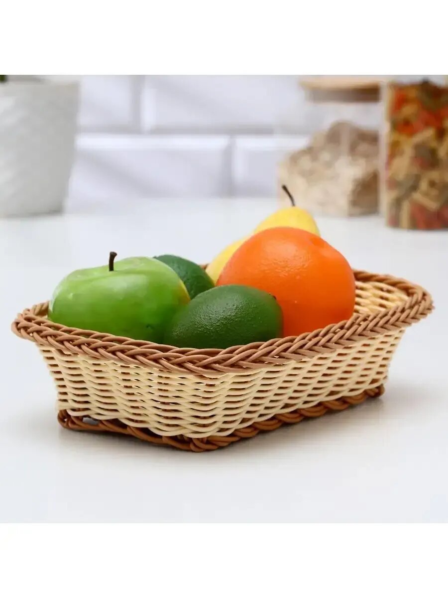 Корзина для хранения фруктов и хлеба 24 х 17 см