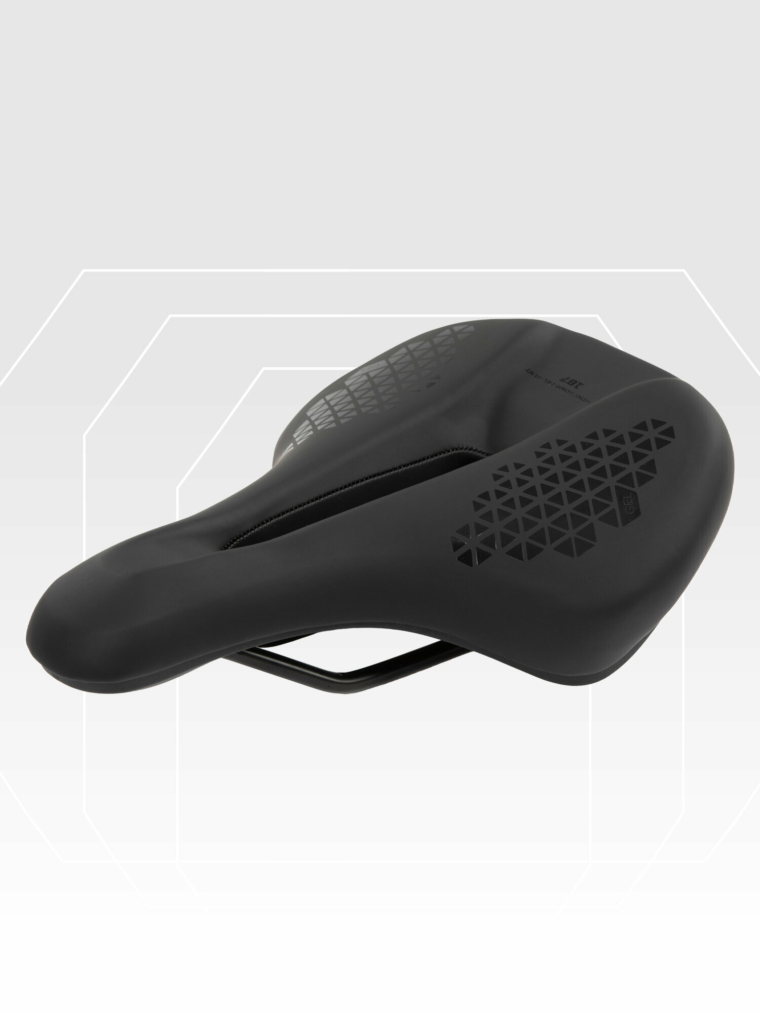 Седло CLUXX Stradio 300 187х252мм Black