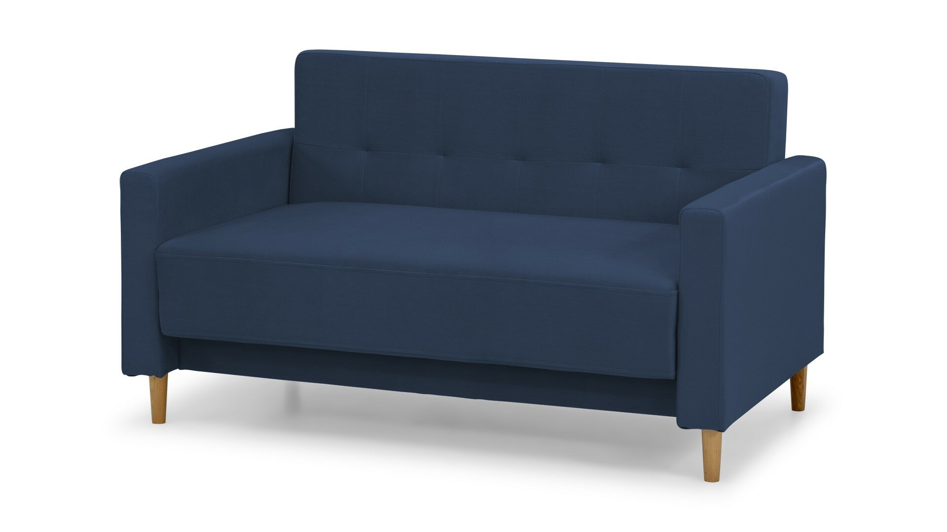 Диван Топ Лайт Velutto 54 NOW 120x87x82 см, синий Велютто, выкатной Фиеста