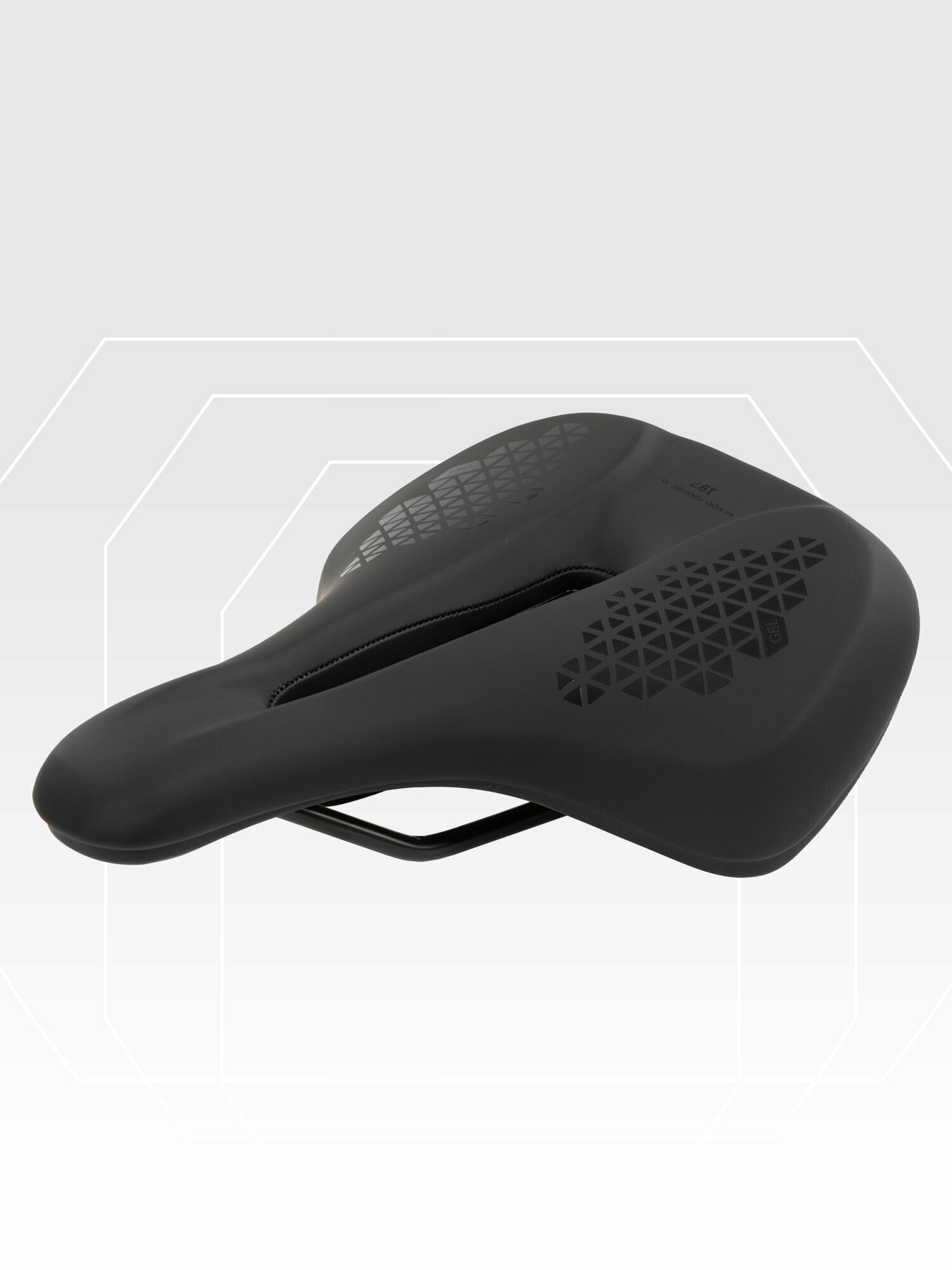 Седло CLUXX Stradio 300 197х254мм Black