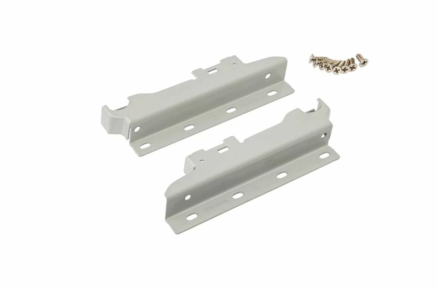 Соединитель задней стенки ДСП д/1-го релинга DTC Dragon Box серый (L+R) 1 ком.