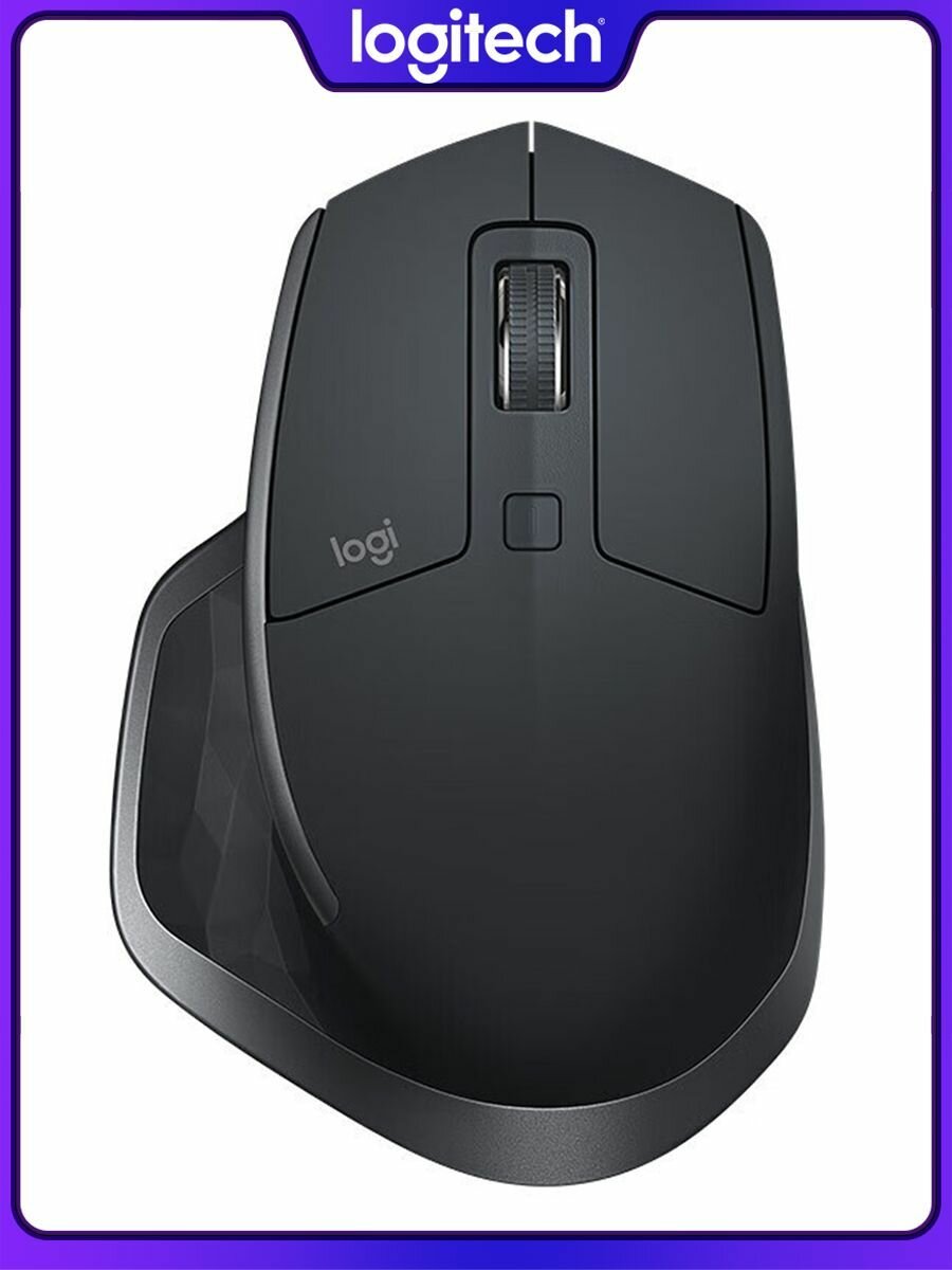 Мышь беспроводная MX Master 2S, Версия CN, Доступно для MAC и Windows, черный, Bluetooth