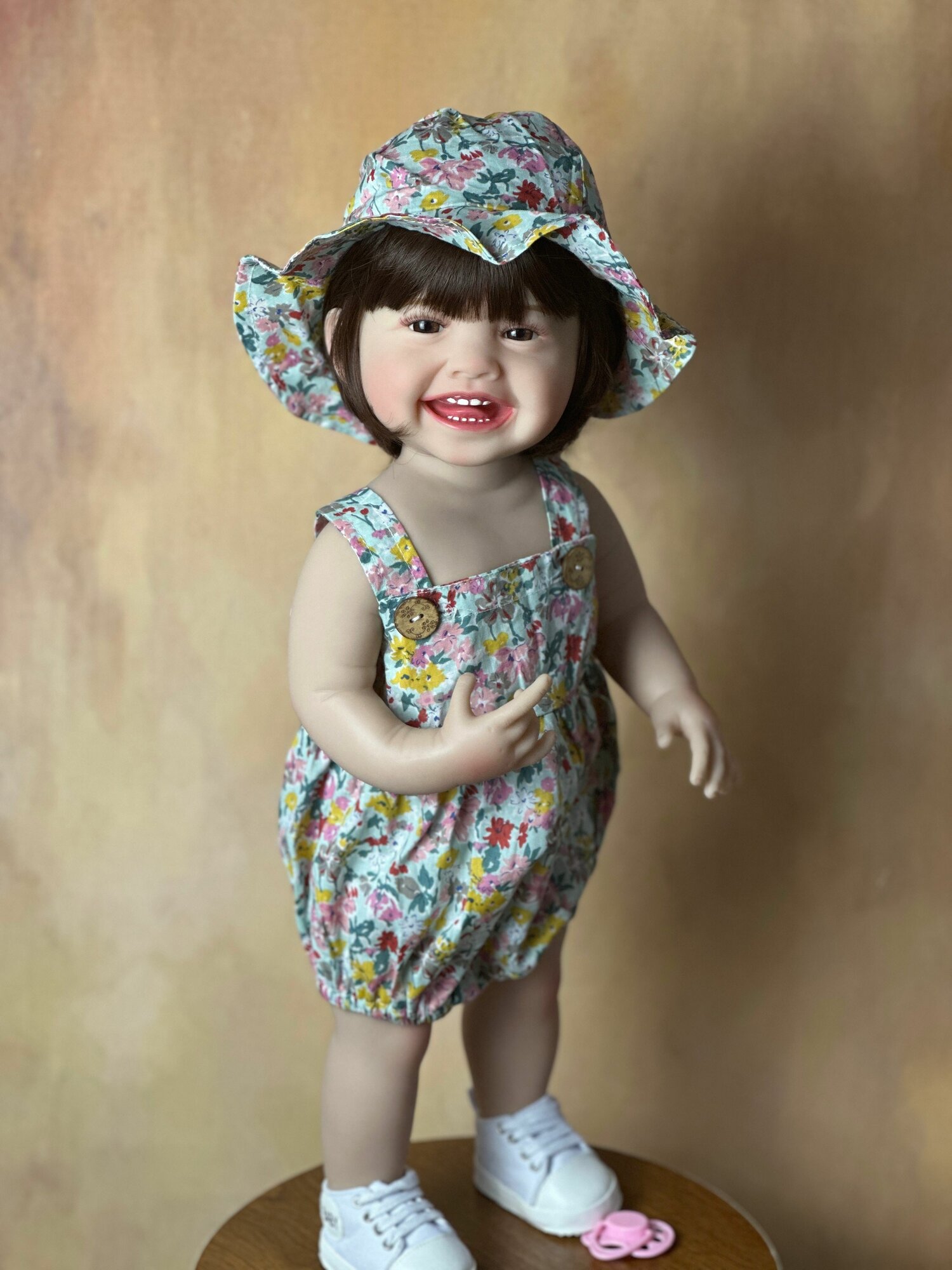 Мягкая силиконовая полноразмерная кукла 55 см, 22 дюйма, Реалистичная кукла Мила реборн для маленьких девочек, подарок на день рождения