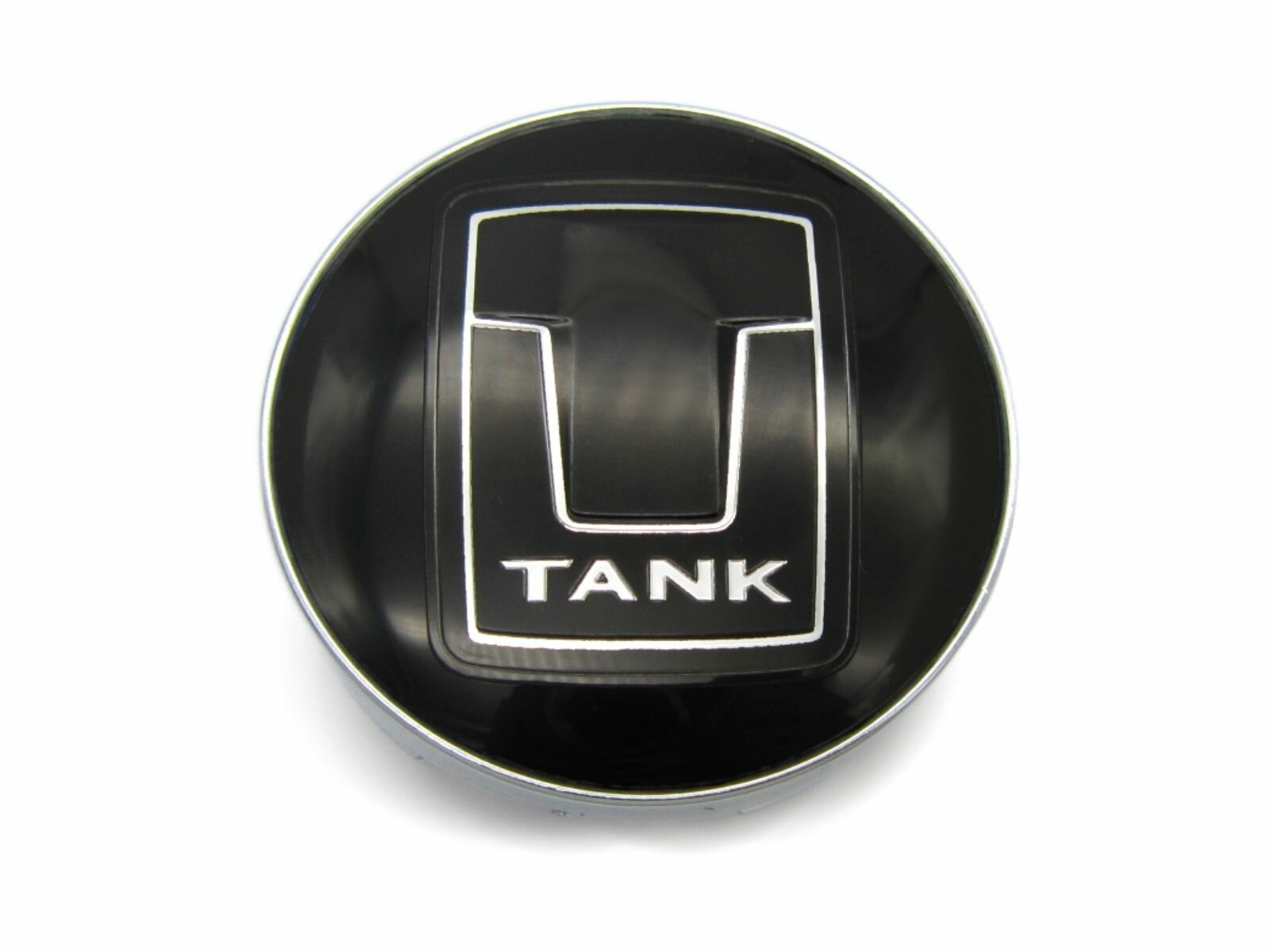 Колпачок заглушка на литой диск TANK black 60/56/9 мм, 1 шт.