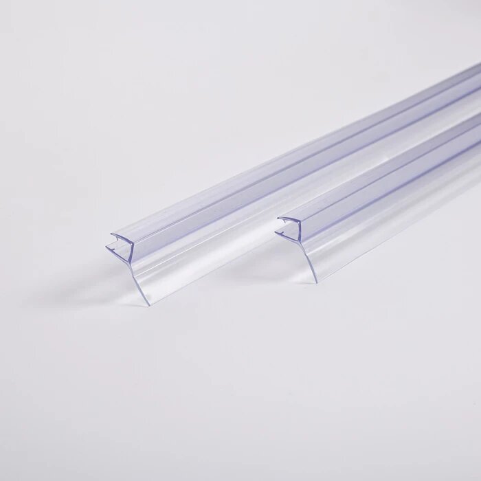 Уплотнители для душевой кабины, Ц-образные, ПВХ, стекло 5-6 мм, 2 шт, ID, 965S6003DZ