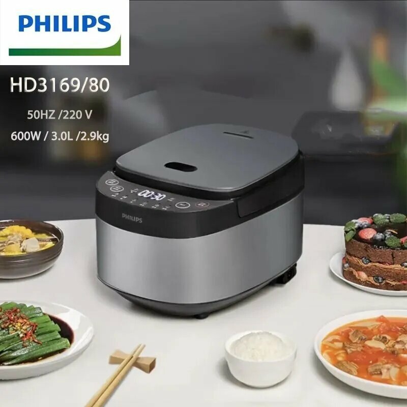 Philips Мультиварка-скороварка HD3169/80
