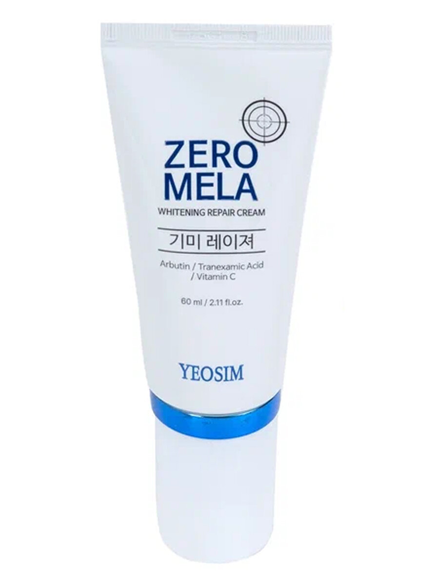 YEOSIM Осветляющий крем для лица с арбутином, транексамовой кислотой и витамином C / Zero Mela Whitening Repair Cream, 60 мл